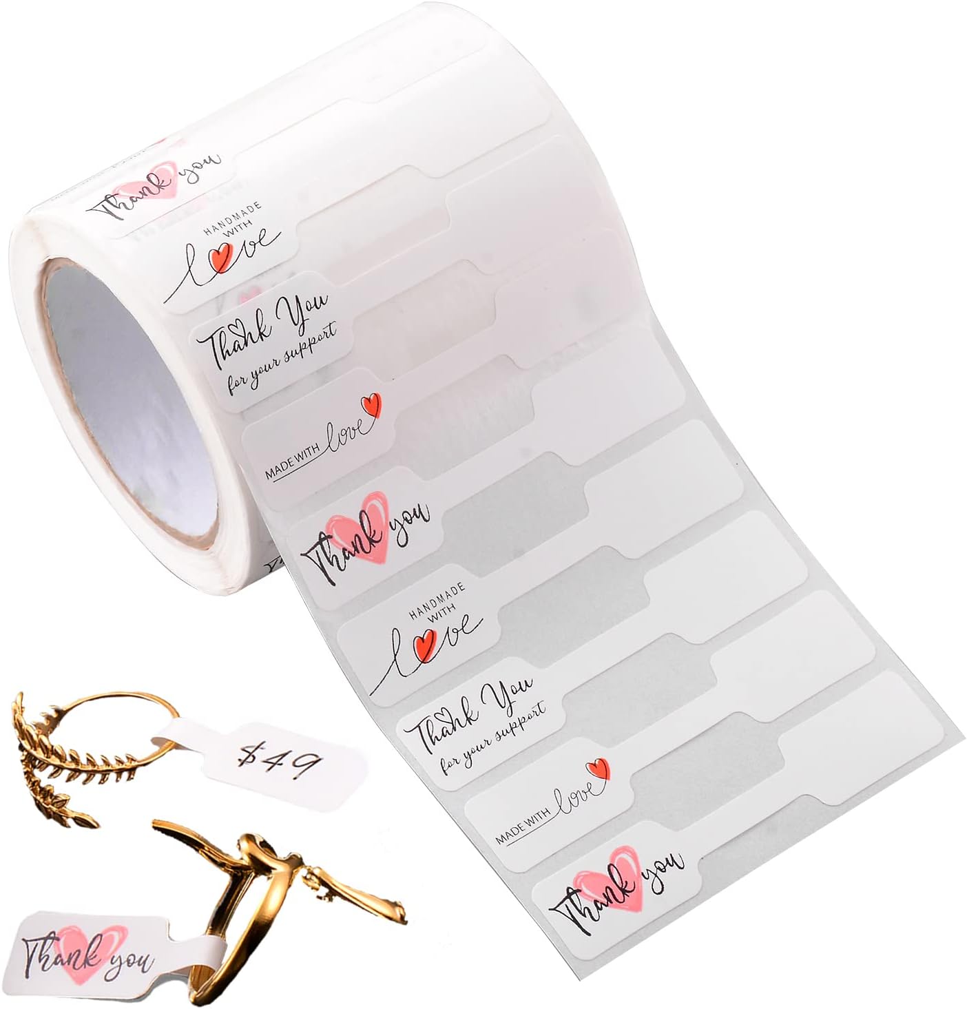 Amazon.com: Custom Earring or Necklace Hanging Cards,Personalized Text ...