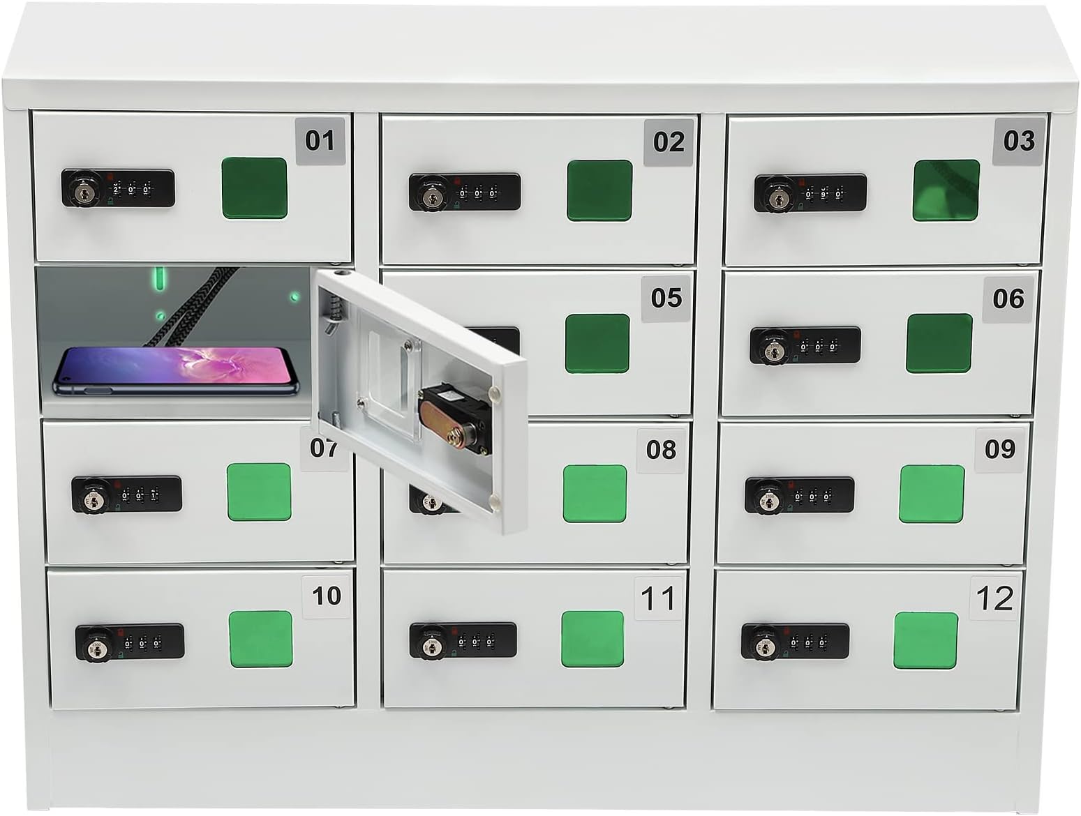 Amazon.com: ChargeTech Cell Phone Charging Station Locker w/6 Digital ...