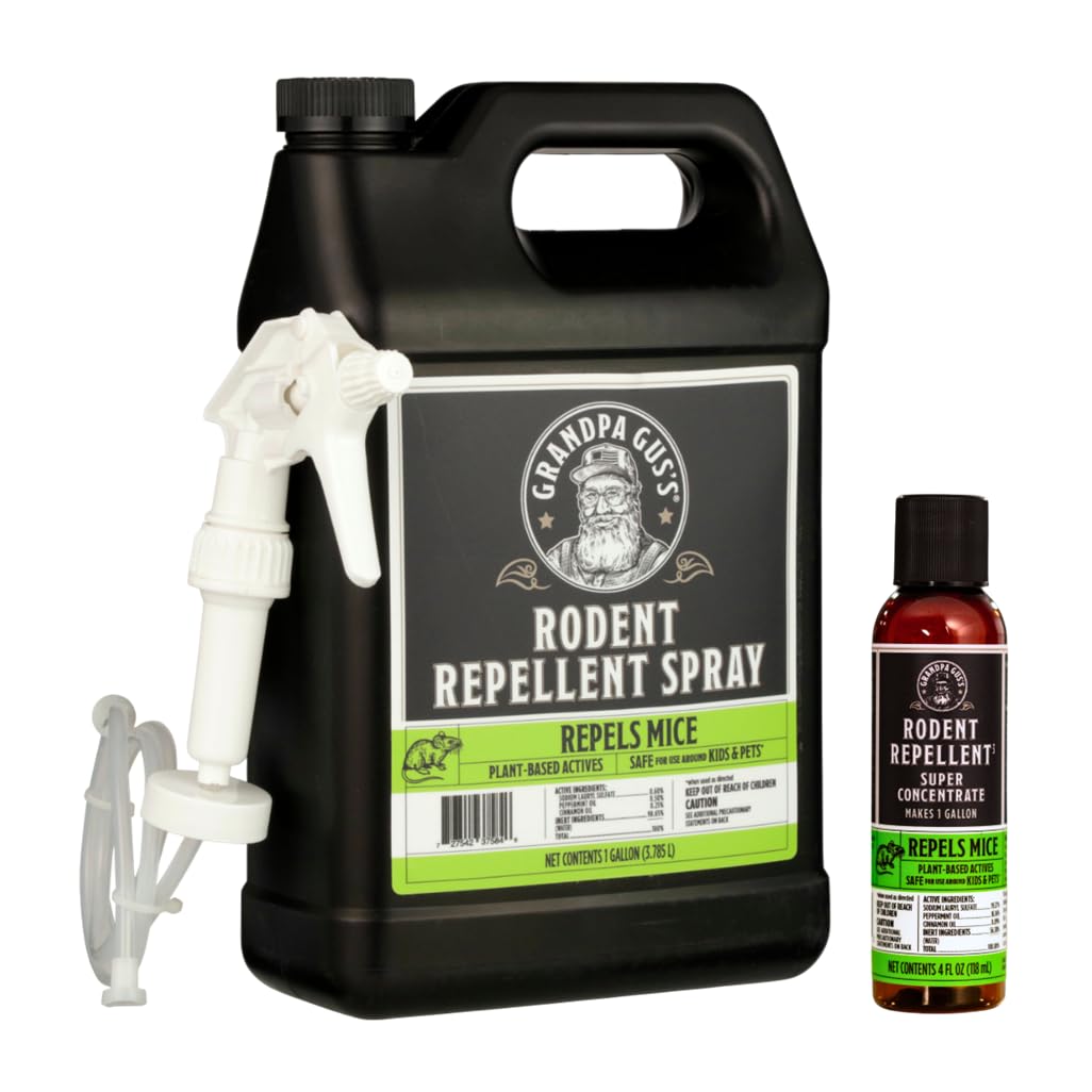 Amazon.com: Grandpa Gus's Fall Rodent Repellent Bundle: 1 Gallon Ready ...