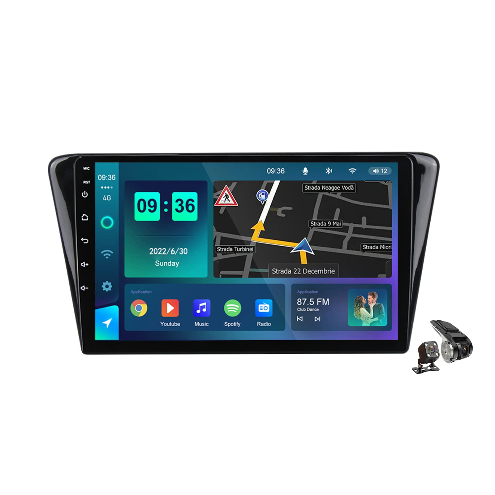 Buy Android 11.0 Car Stereo 9 Inch Touchscreen Double Din Radio for ...