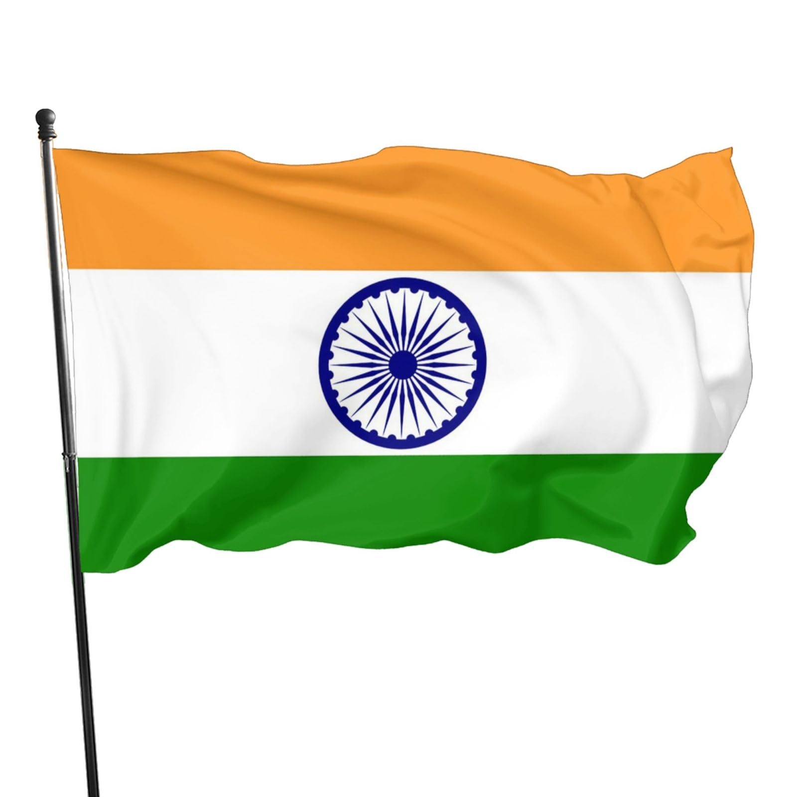 Big India Flag with Brass Grommets - Large Indian National Outdoor ...