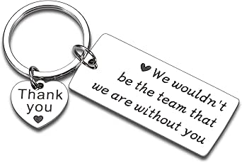Amazon.com: Coworker Keychain Employee Appreciation Gifts for ...