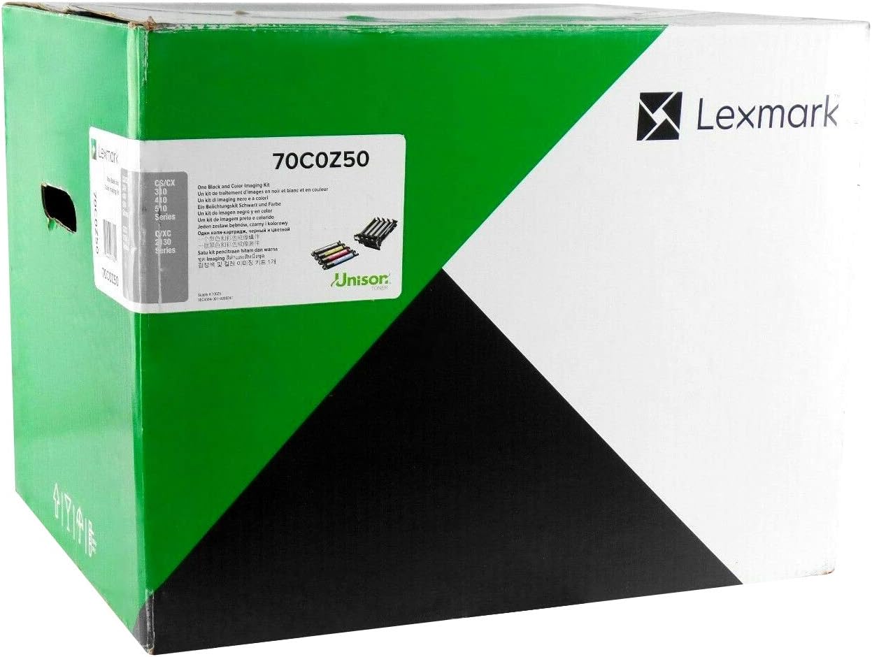 Amazon.com: Lexmark 70C0z50 Imaging Kit, Black/Tri-Color - in Retail ...