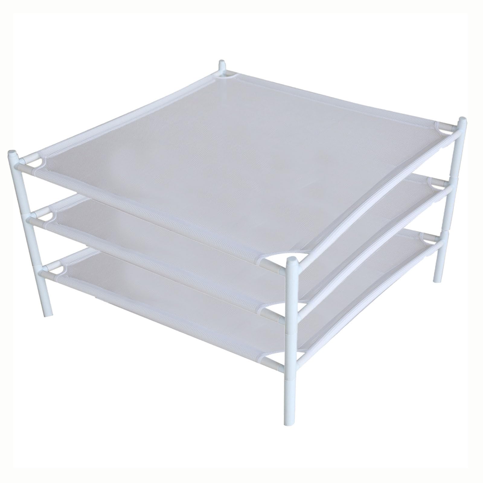 Pomurom Sweater Flat Drying Rack, 1/2/3 Tiers Stackable Mesh Dryer Rack ...