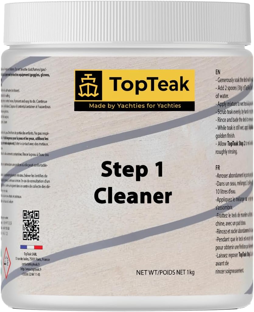 TopTeak STEP 1 Cleaner (1kg) : Amazon.fr: Epicerie