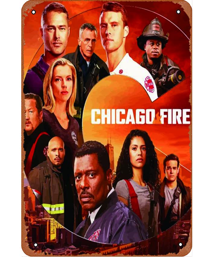Amazon.com : Chicago Fire Serie Poster Poster Movies & TV series Poster ...