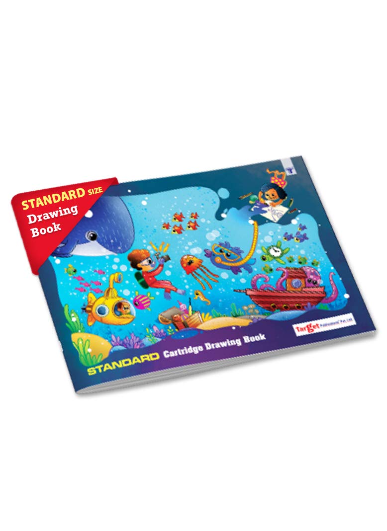Target Publications Drawing Sheets for Kids Standard Size | Sketch Book ...