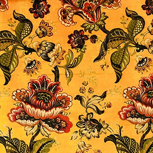 Decora Furnishings Velvet Finish Decorative Soft Rich Cloth Digitally ...
