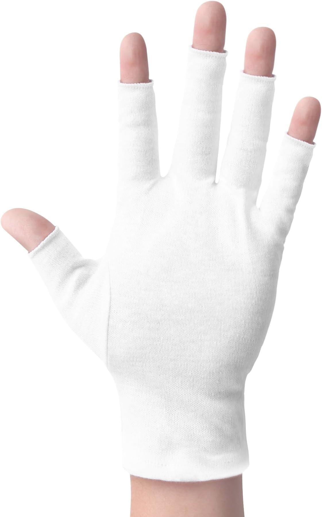 Amazon.com : ANSMIO Cotton Gloves - 2 Pairs Touchscreen, Cut 5 ...