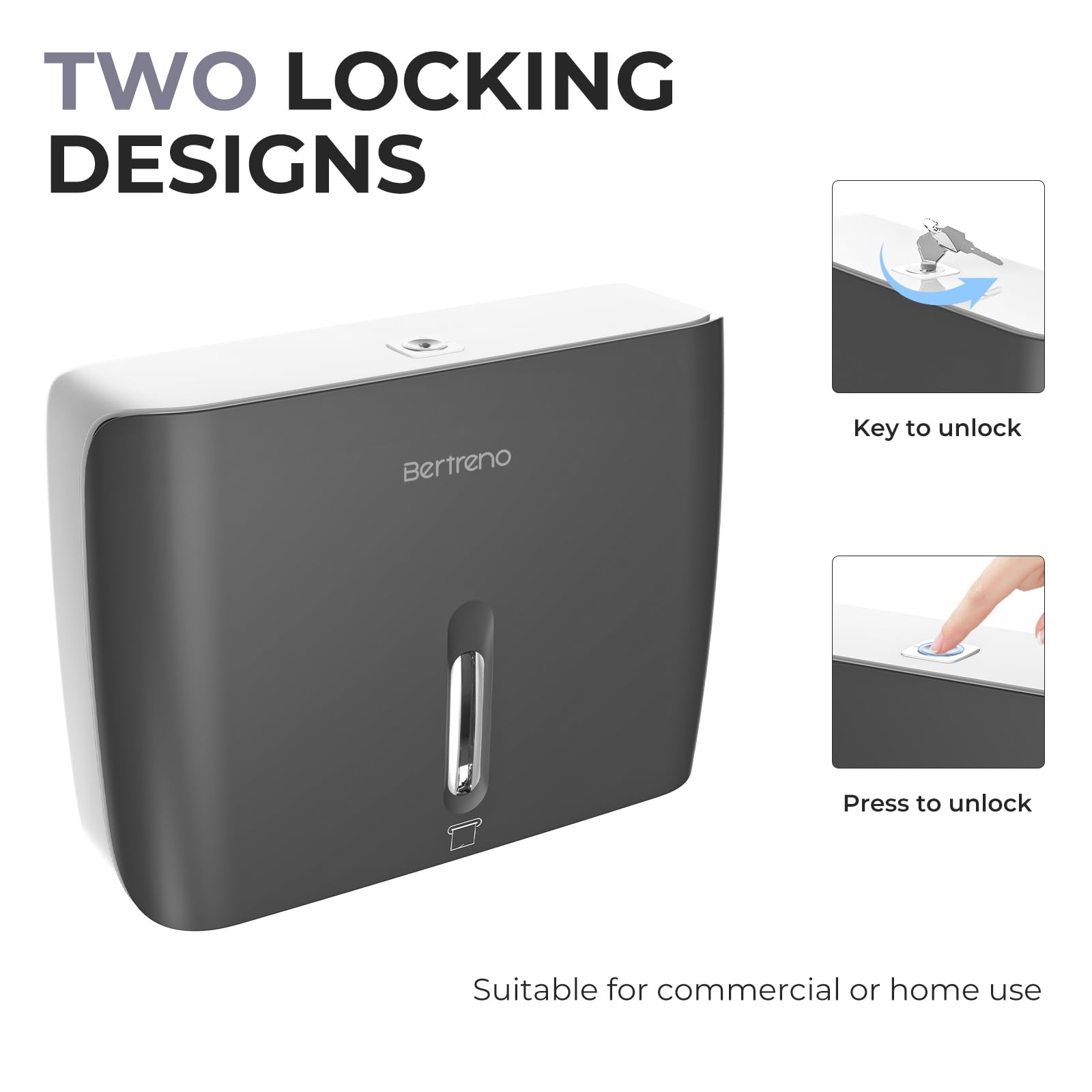 Snapklik.com : Commercial Paper Towel Dispenser Wall Mount Paper Hand ...