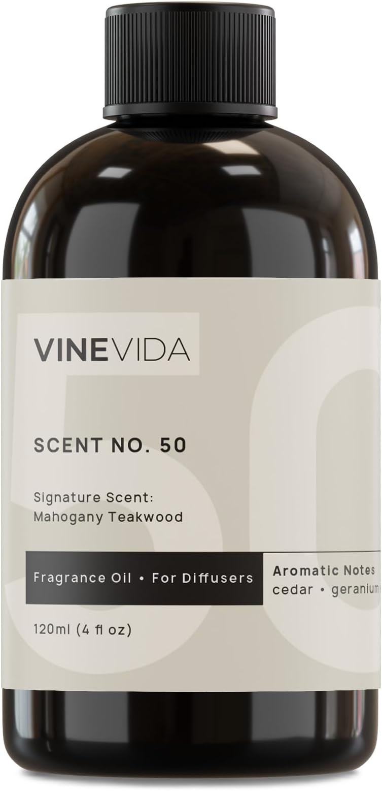 Amazon.com: VINEVIDA Mahogany Teakwood Fragrance Oil for Cold Air ...