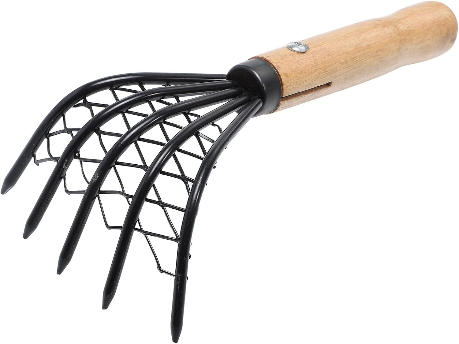 Amazon.com : MENFEZ Rakes, Stainless Steel Clam Rake with Net Oyster ...