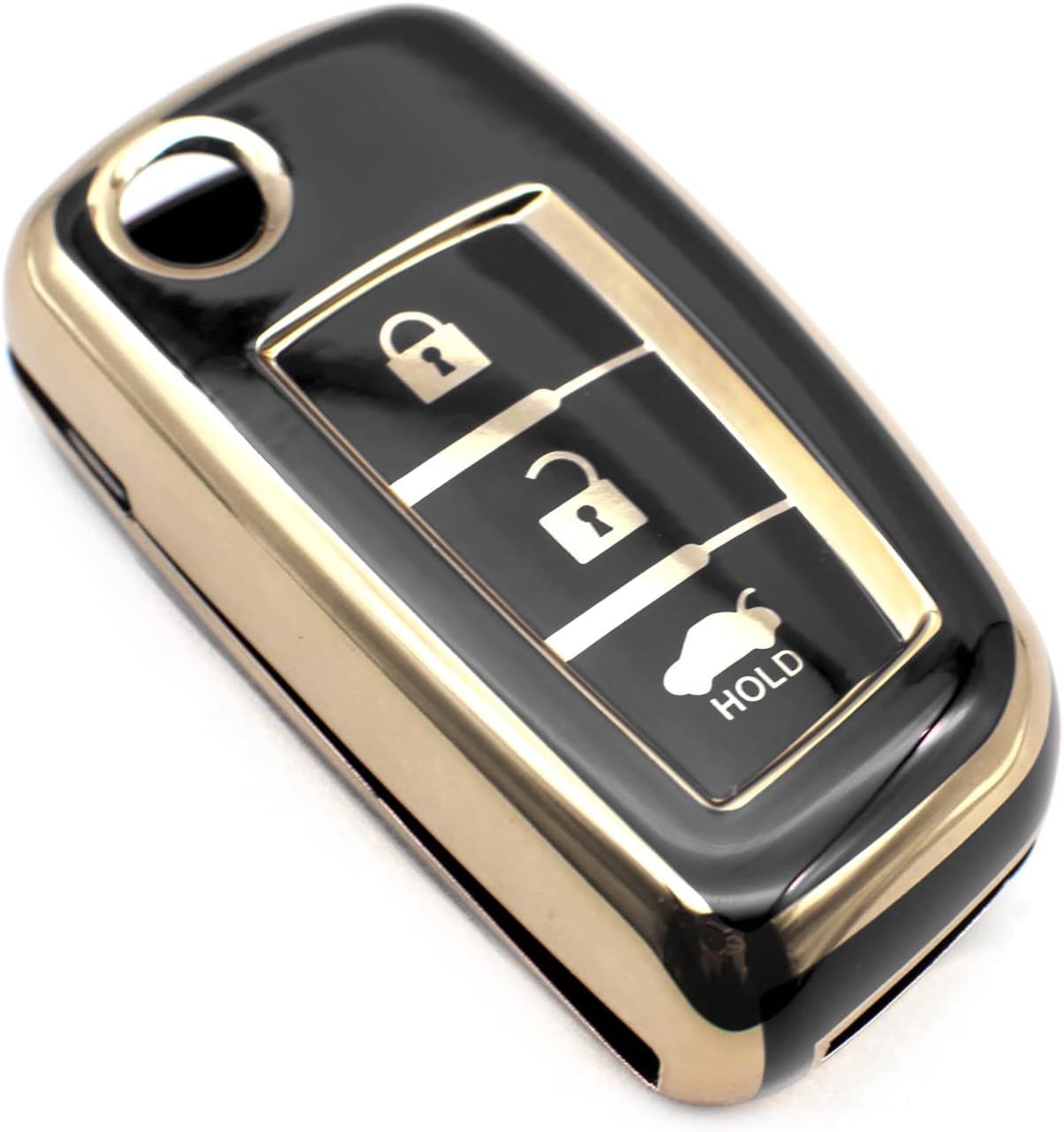 Amazon.com: OEM 3-Button Remote Flip Key Fob Compatible with 2014-2020 ...