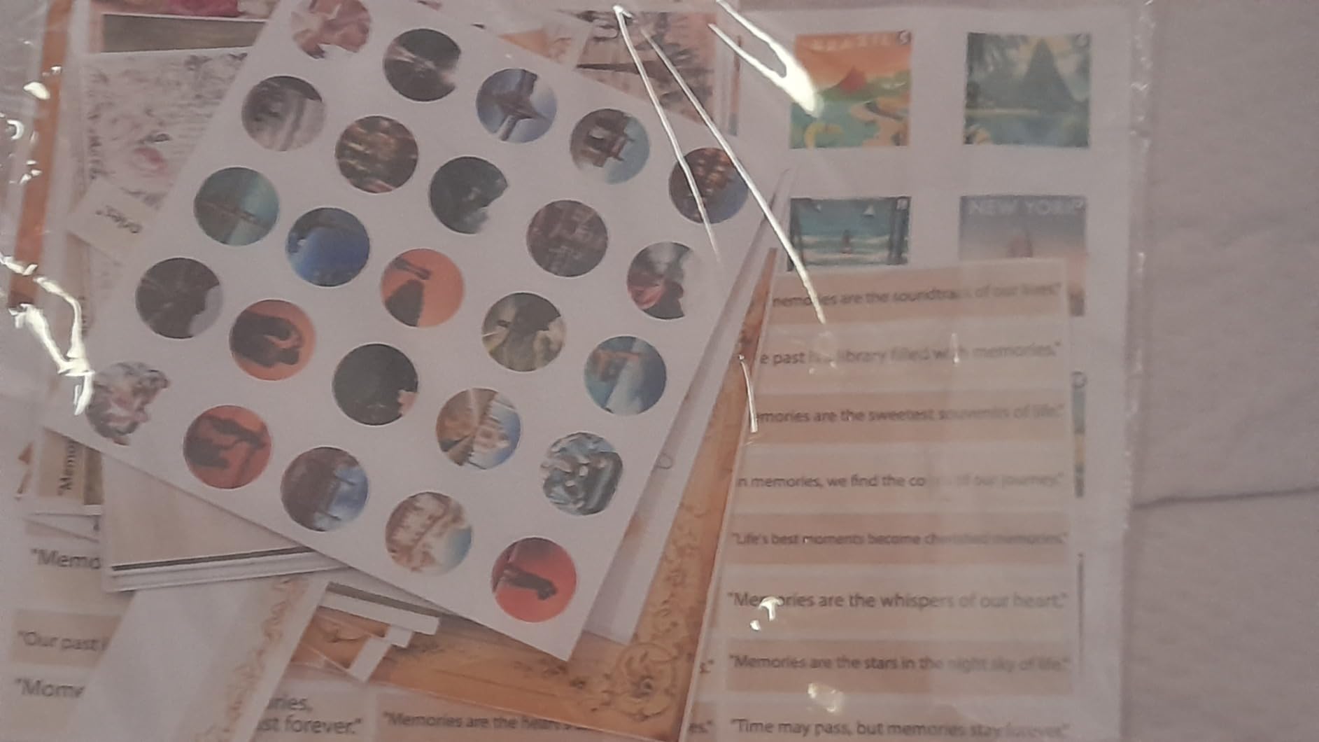 ISEE 360 Vintage Journal Stickers for Scrapbook Supplies kit Journal ...