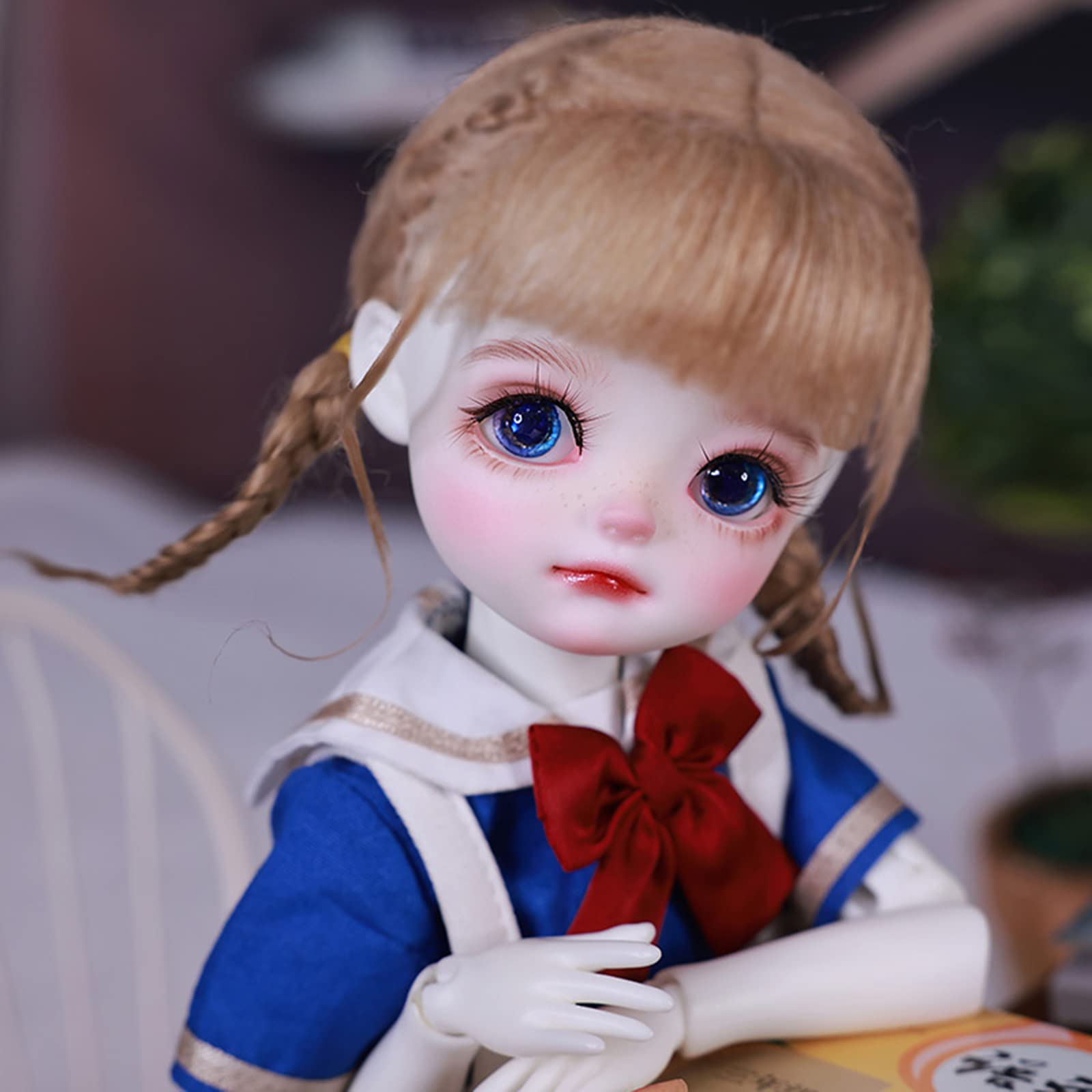 Buy 1/6 BJD Dolls 27cm Flexible Ball Joint Doll primary School Students ...
