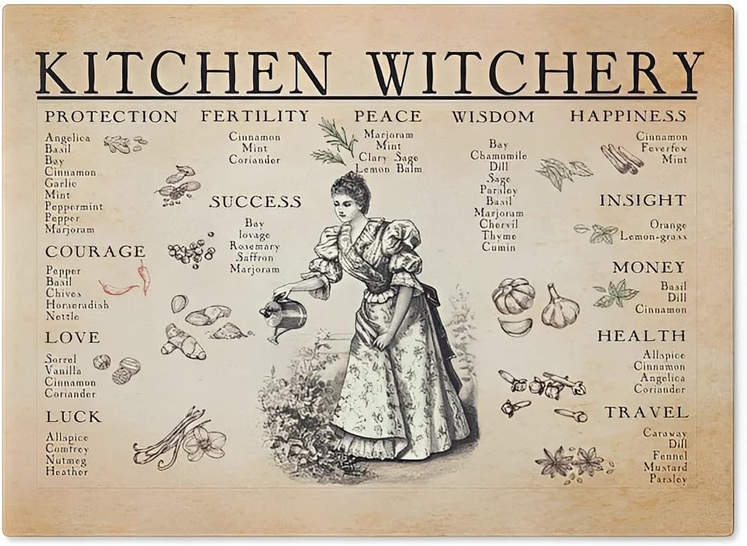 Amazon.com: Kitchen Witchery, Kitchen Witch, Green Witch, Witch Decor ...