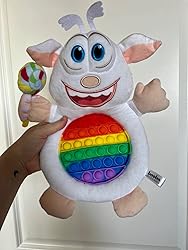 Amazon.com: Booba Pop Sensory Plush Doll - Two in One - Fidget and ...