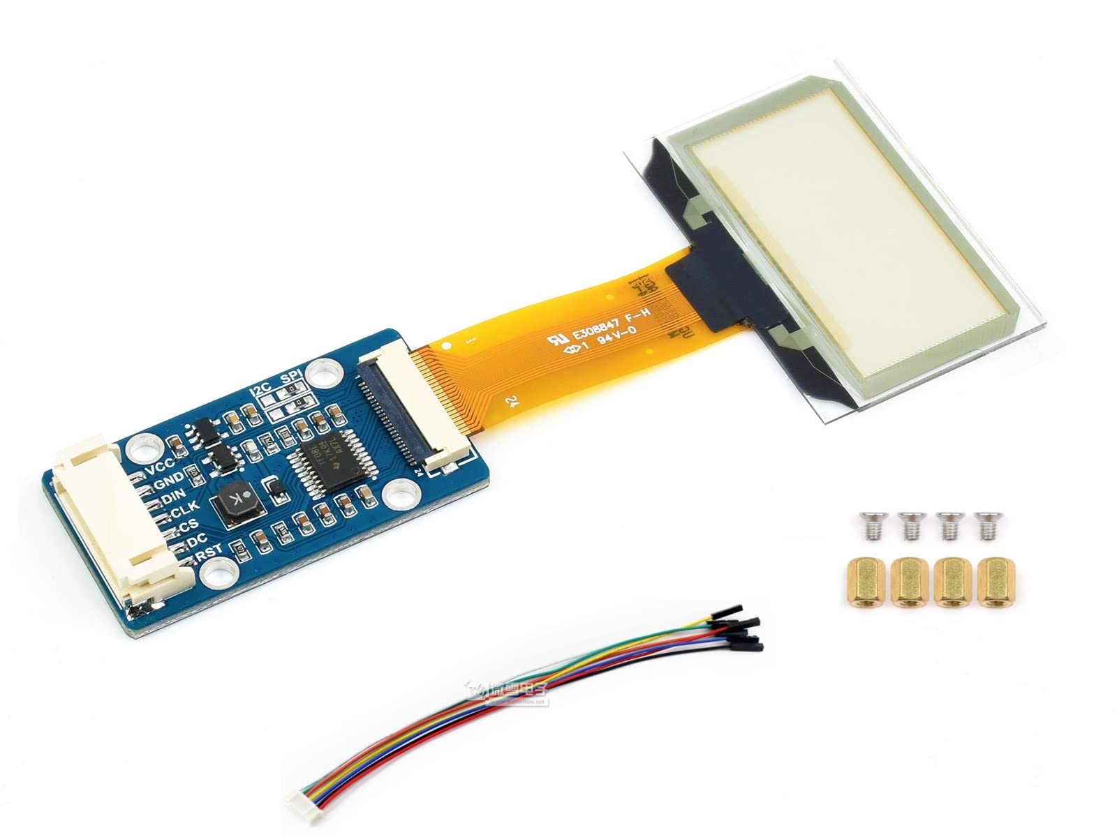Buy 1 51inch Transparent OLED Display Module 128 64 Resolution Light