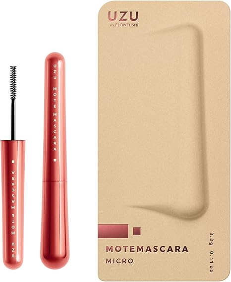 Amazon | UZU BY FLOWFUSHI (ウズバイフローフシ) 限定38℃ モテマスカラ [レッド] カラーマスカラ まつげケア 耐水性 お湯オフ アルコールフリー | UZU ...
