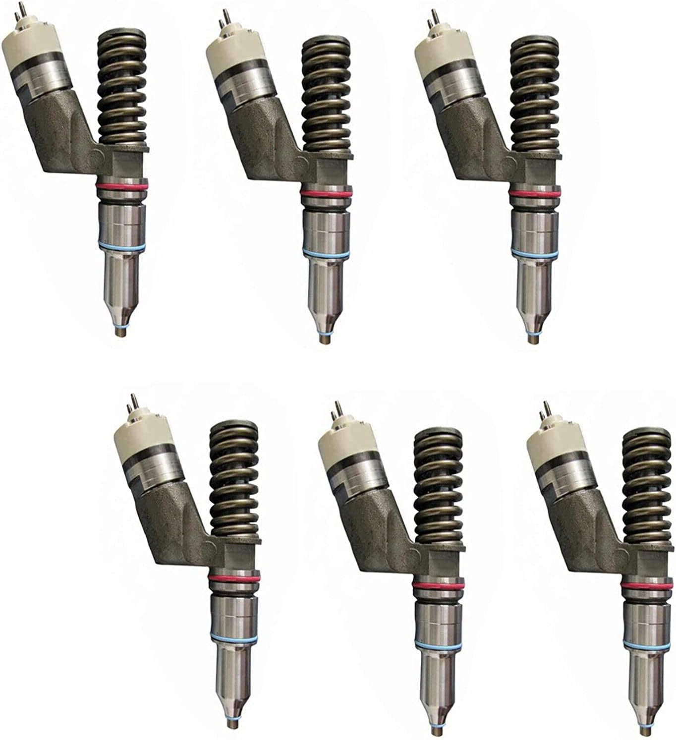 Amazon.com: 6 Pcs Fuel Injector 249-0713 For Caterpillar CAT Engine C11 ...