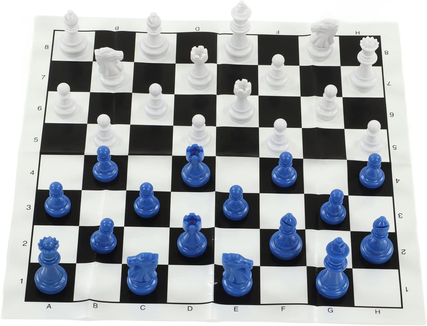 Chess Set with 25CM Plastic Film Chessboard,International Plastic Chess ...