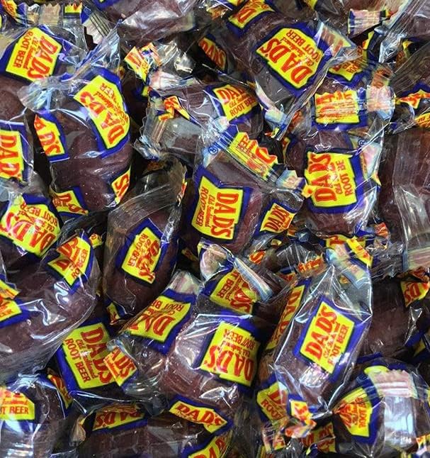 Amazon.com : Dad's Root Beer Barrels Hard Candy - 1 LB - Root Beer ...