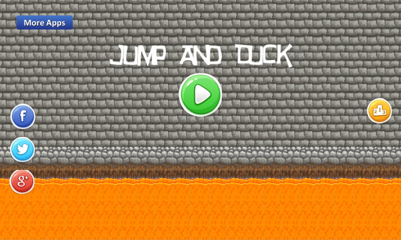 Jump And Duck - avoid flying obstacles by jumping and ducking - App on ...