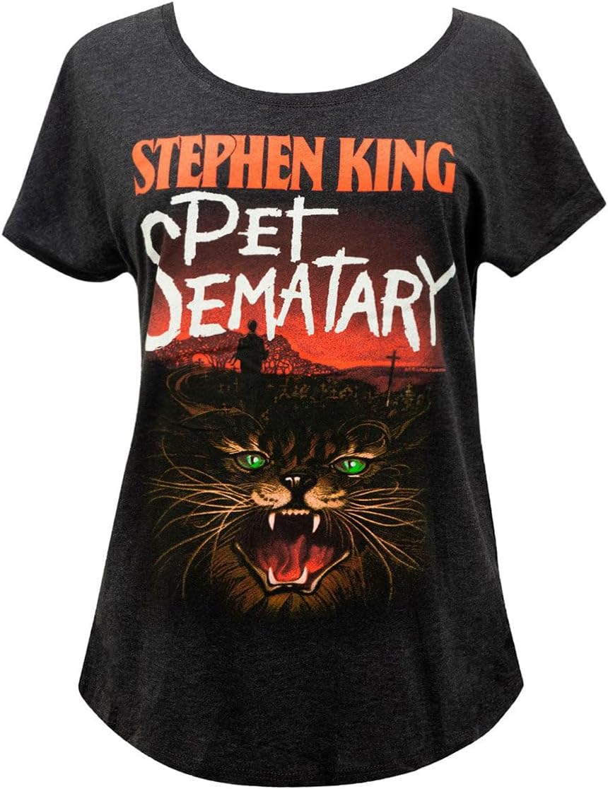 Stephen King - Pet Sematary Women's Relaxed Fit T-Shirt Large : Out of ...