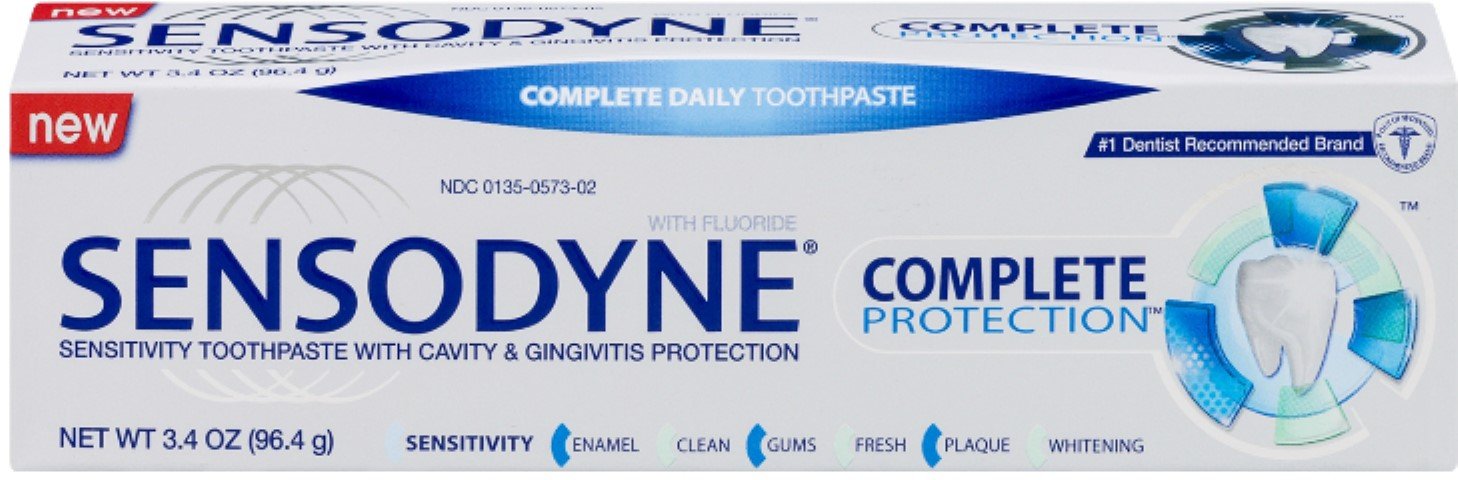 Snapklik.com : Sensodyne Complete Protection Sensitivity Toothpaste