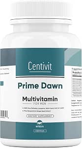 Amazon.com: CENTIVIT Prime Dawn Men’s Multivitamin – Complete Daily ...