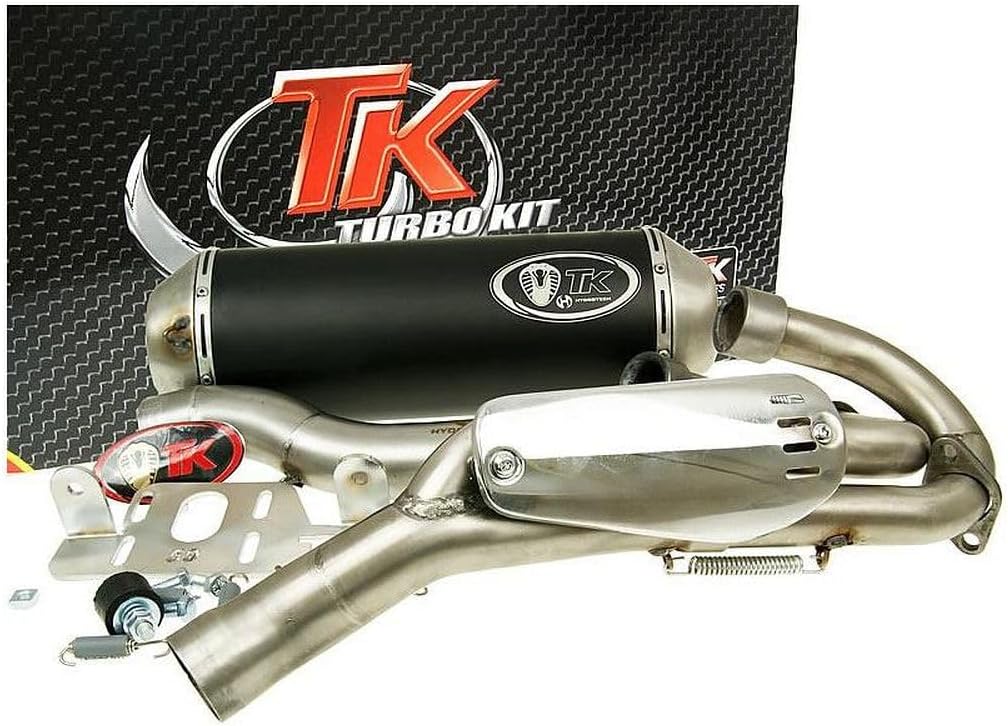 Exhaust Turbo Kit Quad/ATV for Yamaha YFM 700 Raptor : Amazon.co.uk ...