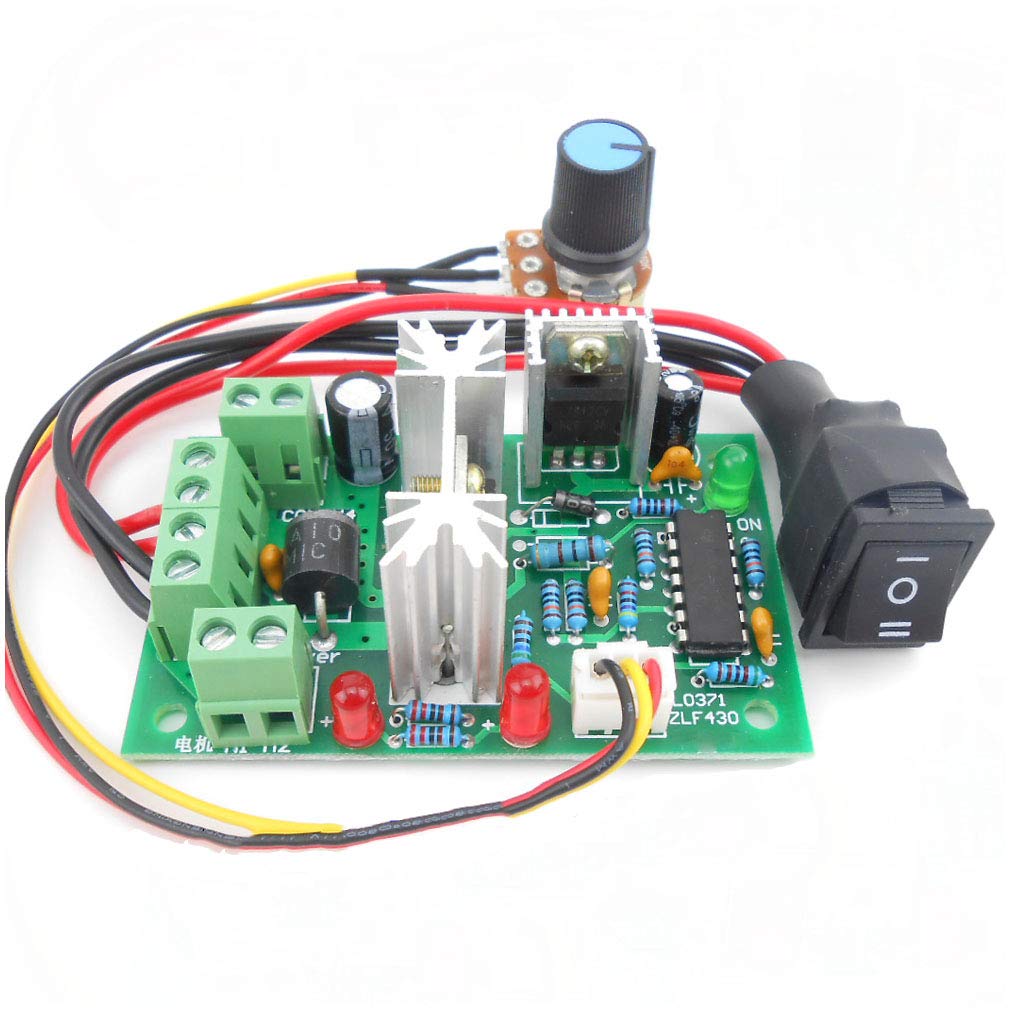 Buy Taidacent 10V-36V 150W forward and reverse switch electric motor ...