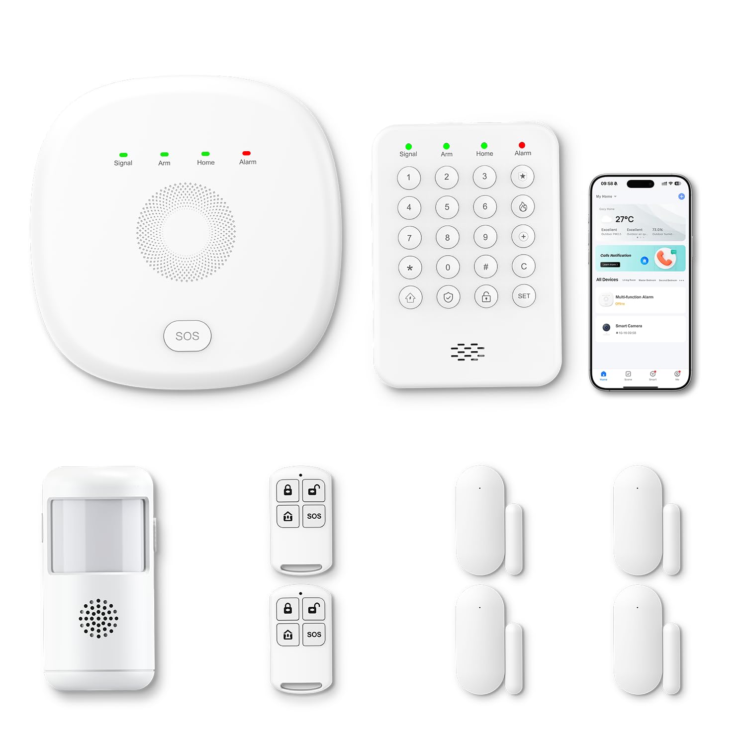 7 Best Alarm System With Key Fob | Stop Paying and Start Securing