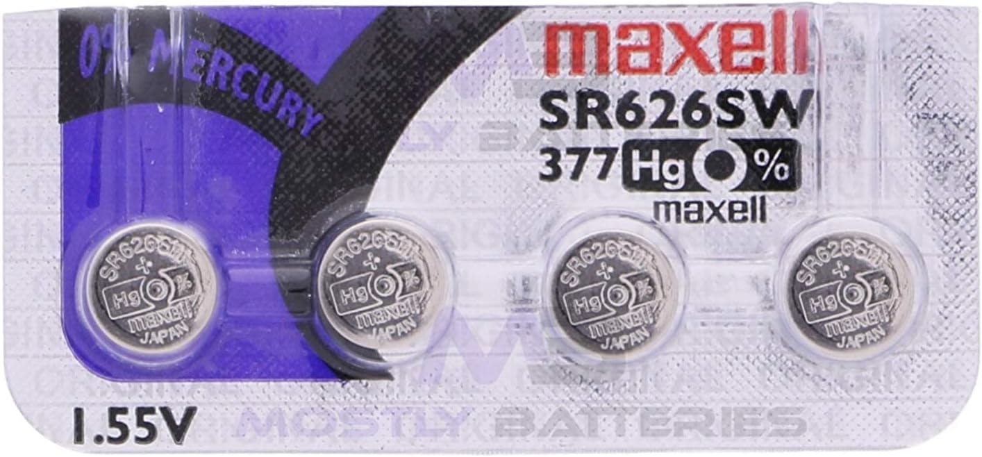Amazon.com: Energizer Watch Batteries 364 / 363 SR621SW Battery New 5 ...