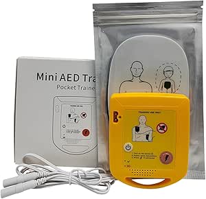 Amazon.com: ELYSAID Mini AED Trainer Portable AED Training Kit ...