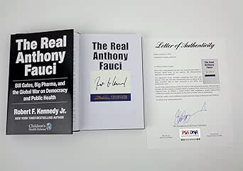 Robert F Kennedy Jr RFK Jr Signed The Real Anthony Fauci Book PSA/DNA ...