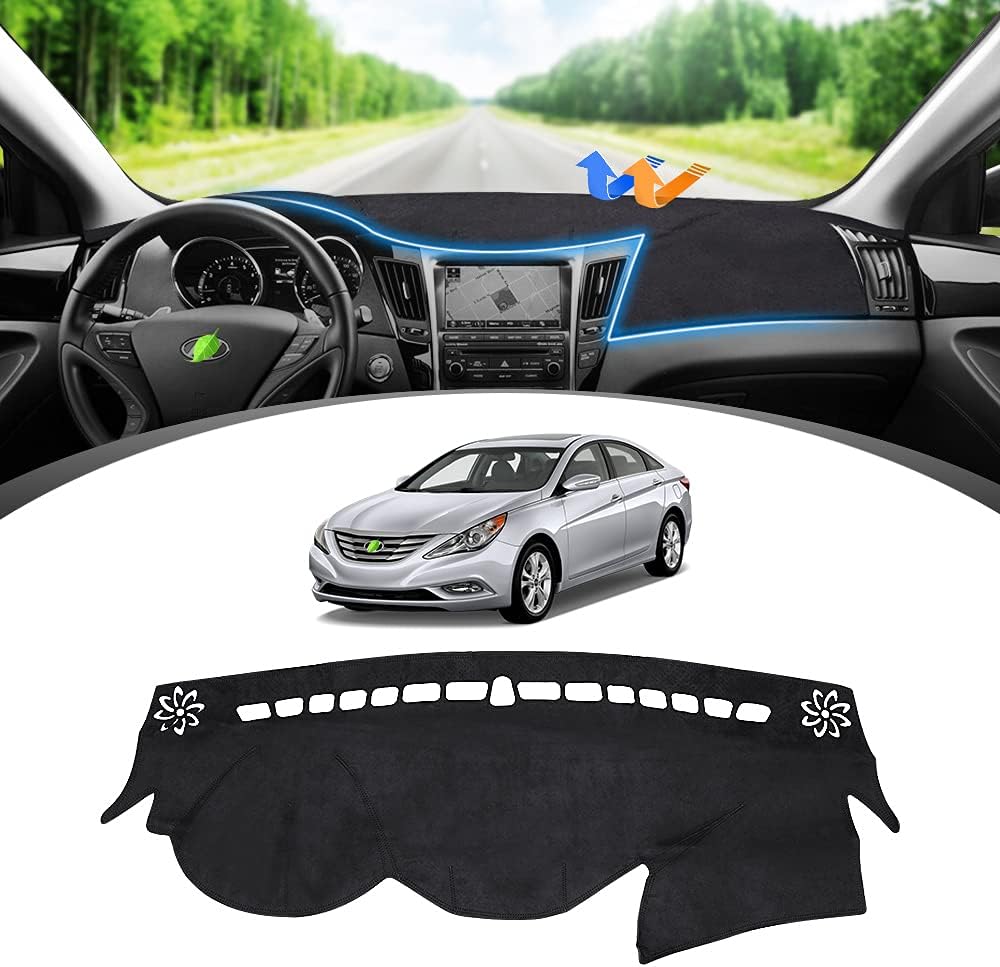 Amazon.com: Cartist Custom Fit for Dash Cover for Hyundai Sonata 2015 ...