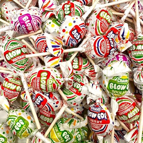 Amazon.com : CHARMS BLOW POPS Lollipops 2 lb – Bulk Candies ...