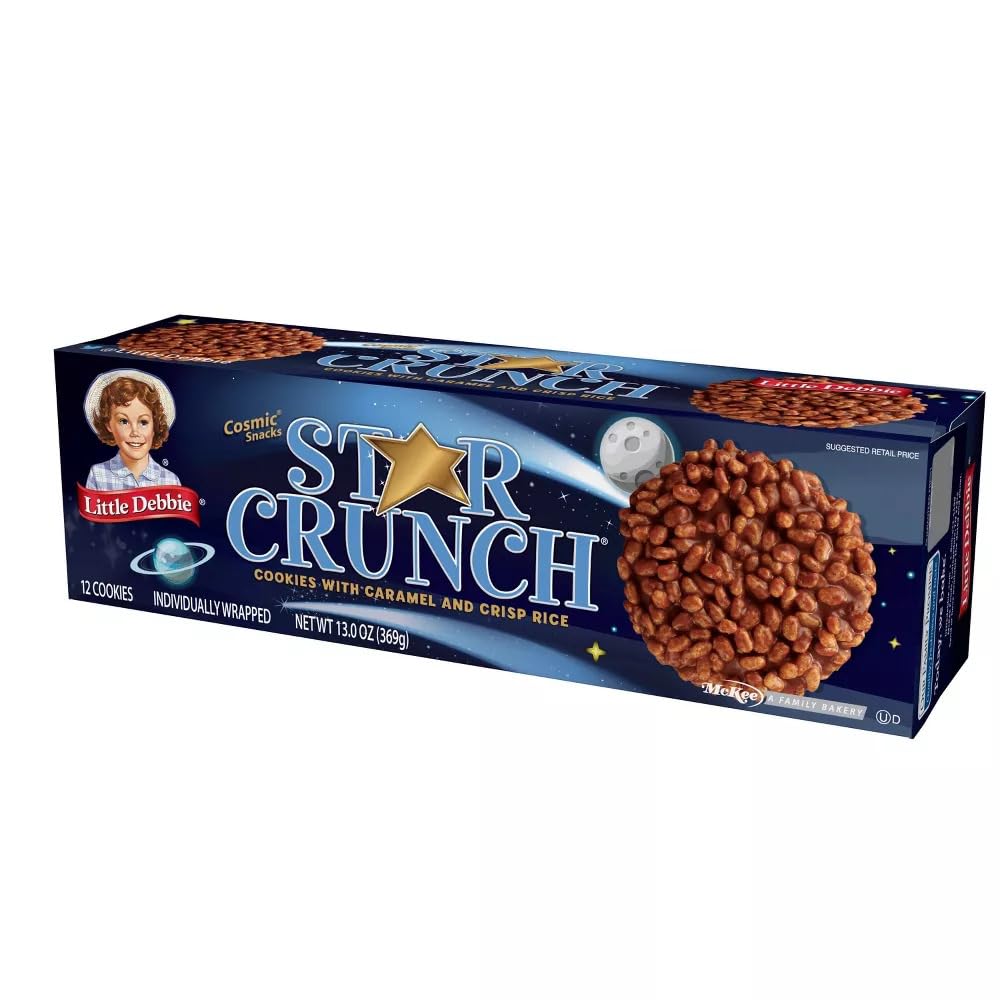 Little Debbie Star Crunch Little Debbie Star Crunch Ice Cream #fyp