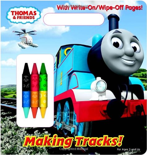 Making Tracks! (Thomas & Friends) (Write-On/Wipe-Off Activity Book ...