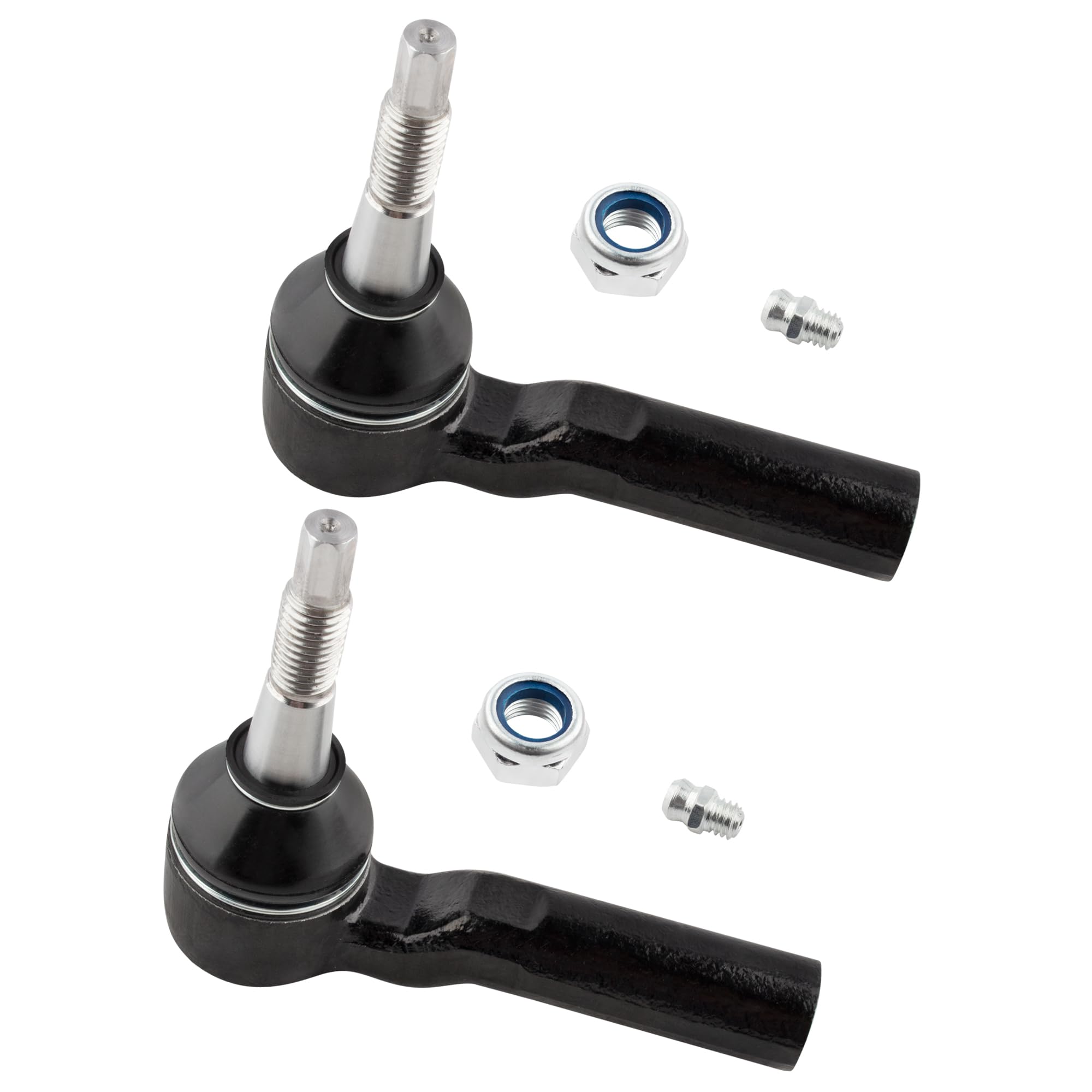 BOXI (Set of 2) Front Outer Tie Rod Ends Fit for Chevrolet Chevy ...