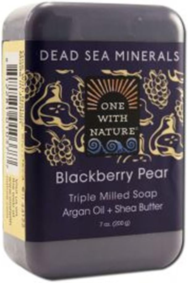 Amazon.com : One With Nature Lilac Dead Sea Mineral Soap, 7 Ounce Bar ...