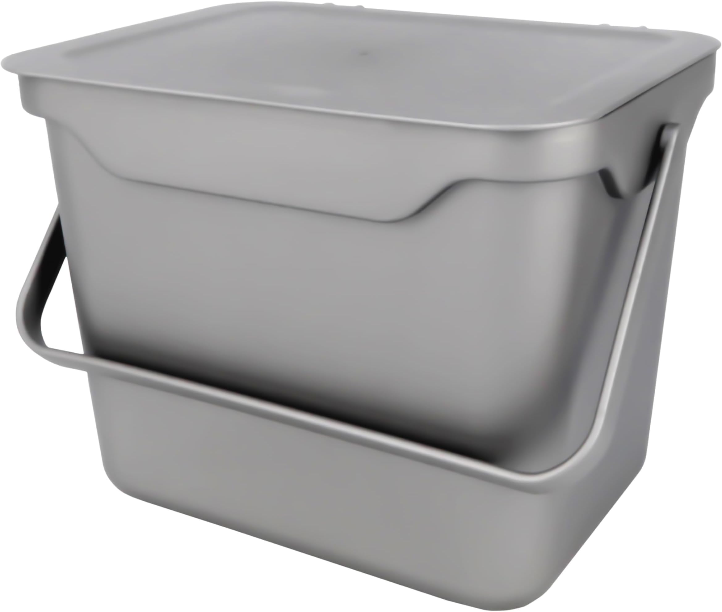 Brown Kitchen Compost Caddy (5L - Small) - for Food Waste Recycling (5 ...