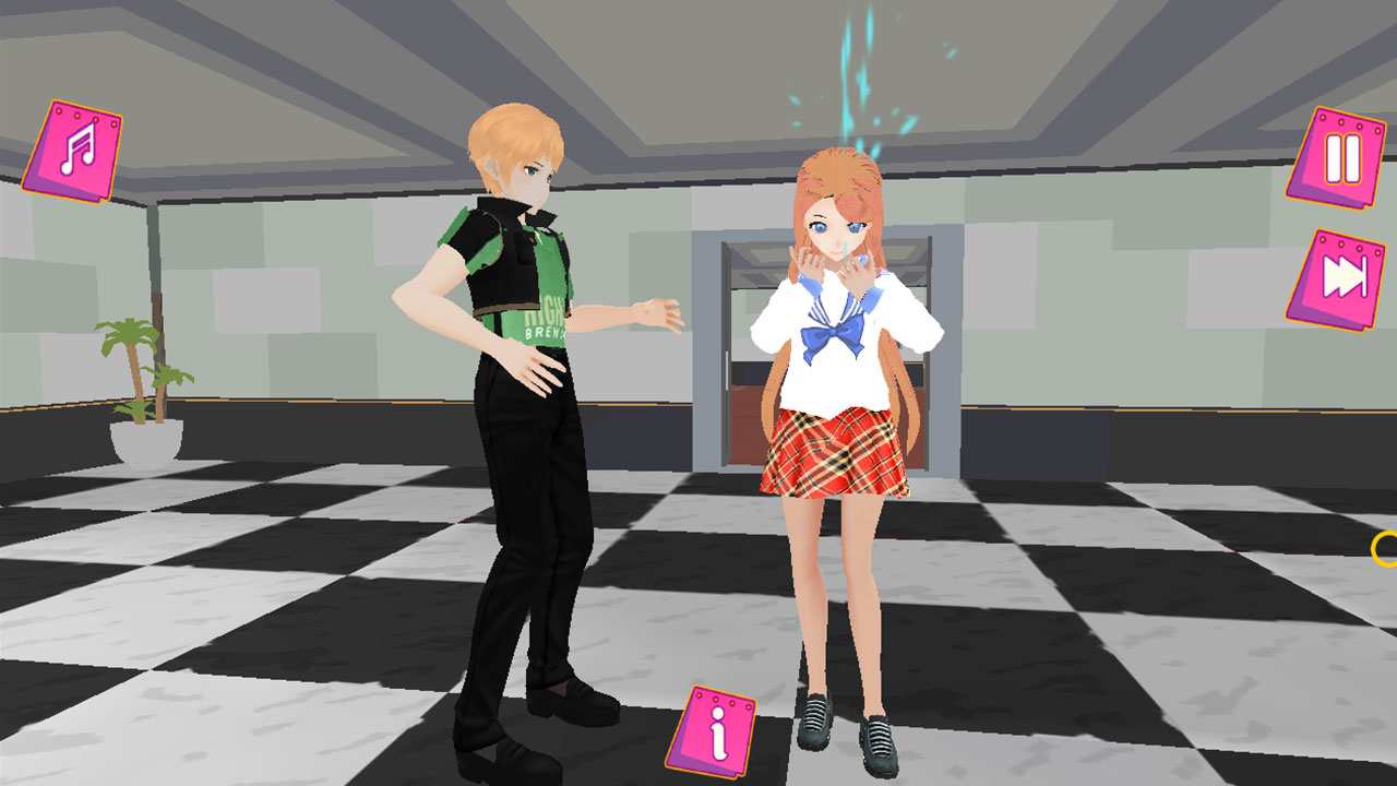 Anime High School Girl Love Story Yandere Life: Japanese Anime Girls ...