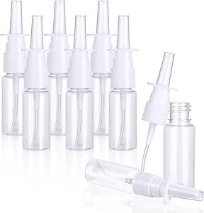 Amazon.com: Giantree 20 ml Nasal Spray Bottle, 6 Pcs Refillable ...