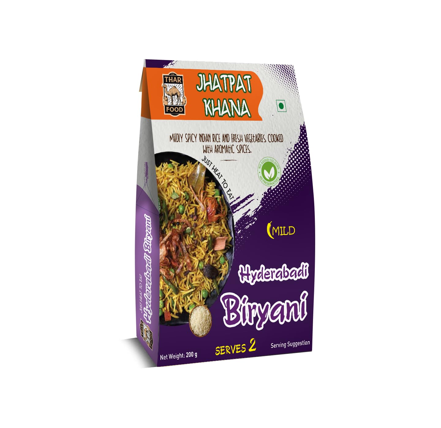 The Thar Food Hyderabadi Biryani Ready-to-Eat | Instant Authentic ...