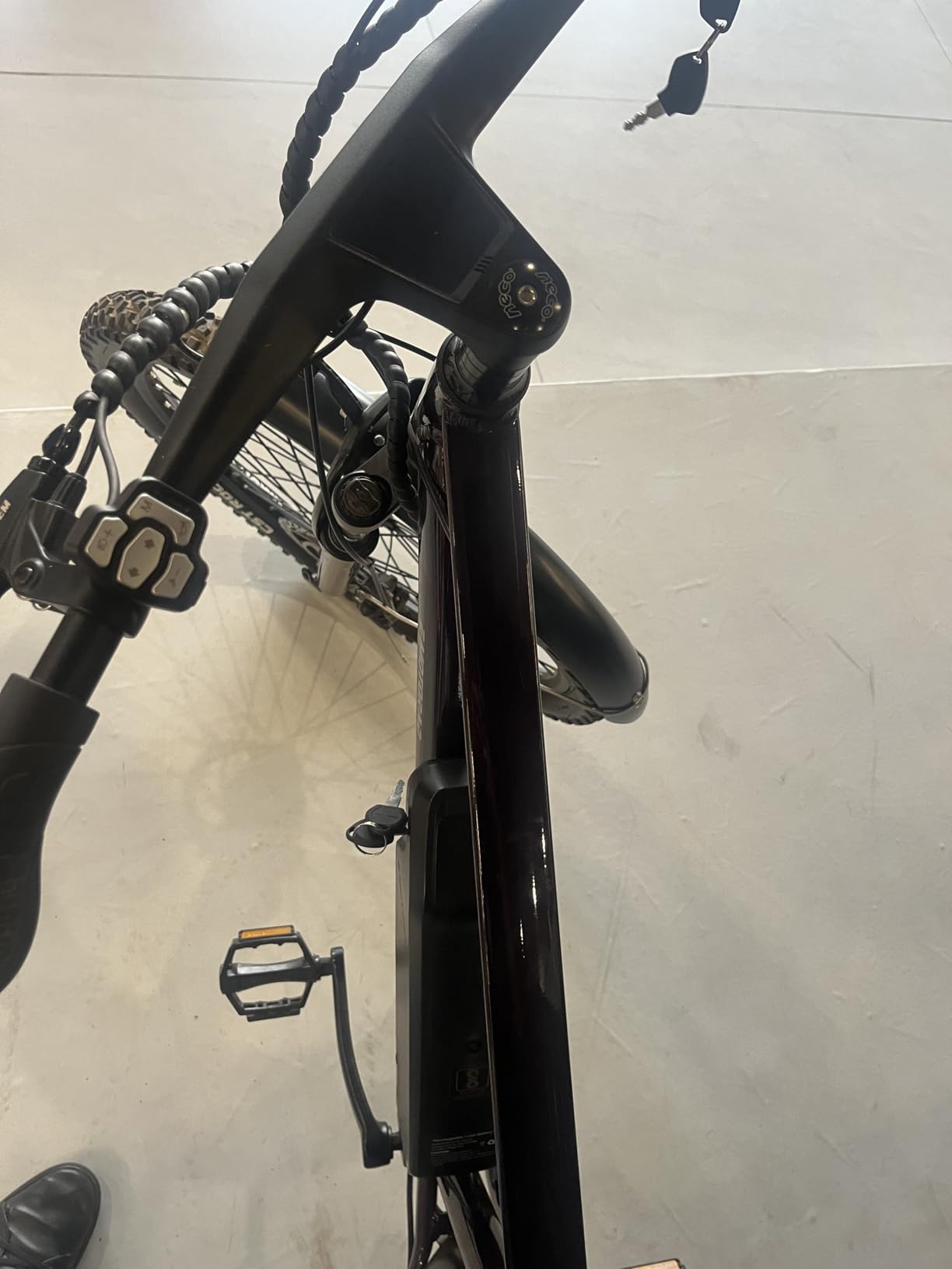 EMotorad T-Rex Pro MTB E-Bike | Dynamic Handlebar with Integrated ...