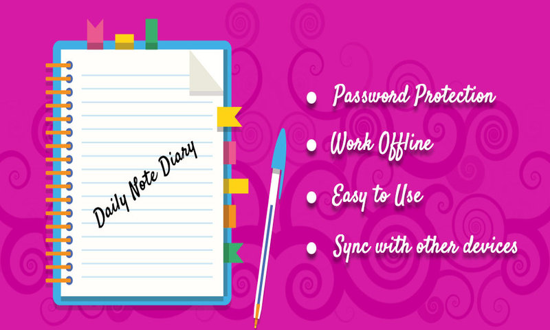 Daily note diary - App on the Amazon Appstore