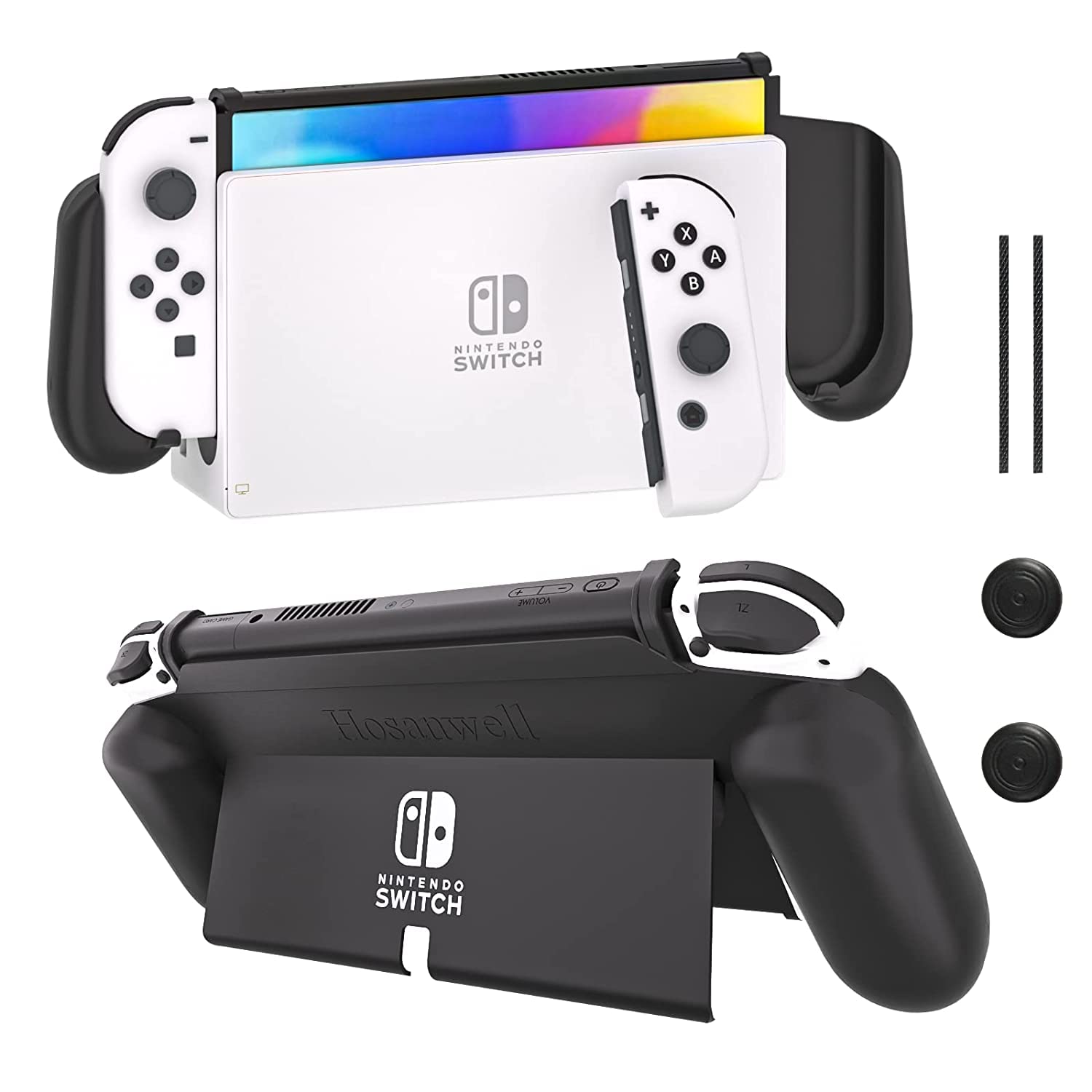 Hosanwell Handheld Grip Compatible with Nintendo Switch/OLED ...