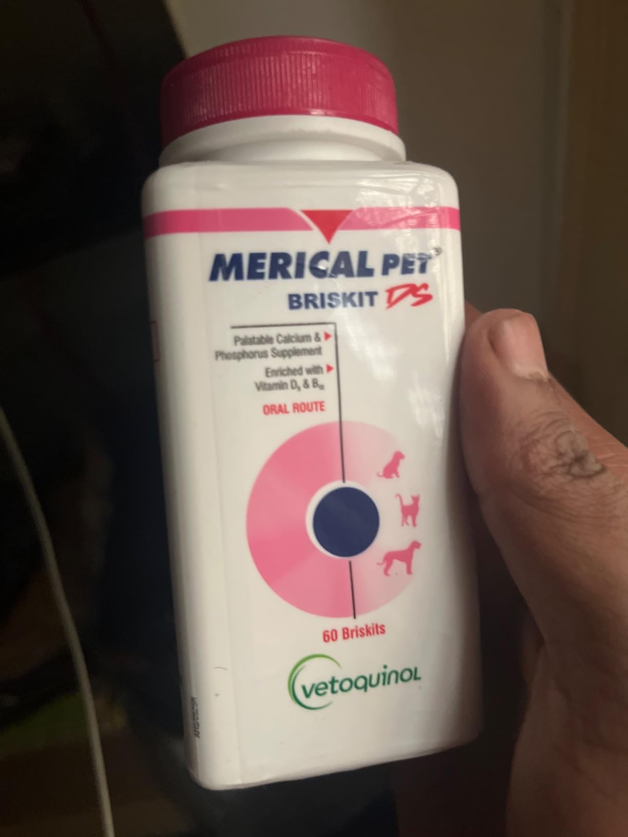 Buy Vetoquinol Pawstively Pet Care Merical Briskit Calcium and ...